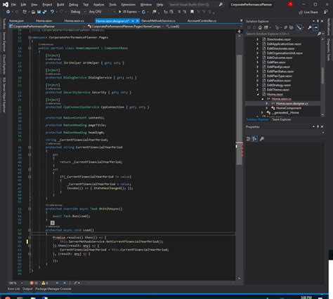 Blazor Custom Methods Blazor Server Radzen