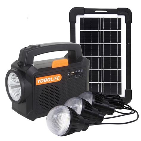 Jual Portable Solar Panel Generator Kit Pembangkit Listrik Tenaga Surya