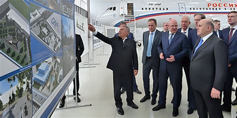 Mikhail Mishustin told about his visit to Kazan Aircraft Plant at the ...