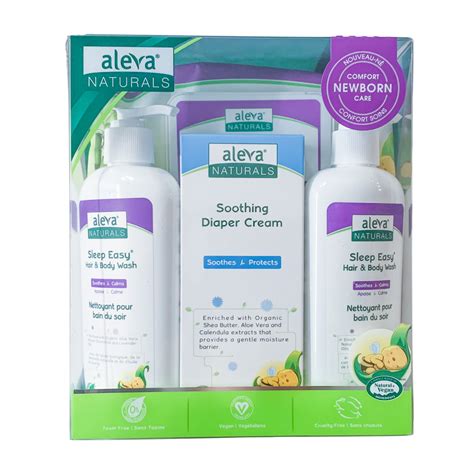 Aleva Naturals® Newborn Sleep Easy Care Set Leda Health Innovations