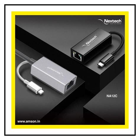 USB C To Ethernet Adapter Nextech