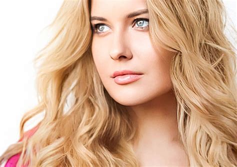 Glamorous Blonde Hair For Salon Care Shade Goddess Fashion Photo Background And Picture For Free
