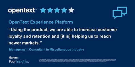 Opentexts Dxp Review On Gartner Opentext Emerging Markets Posted On The Topic Linkedin