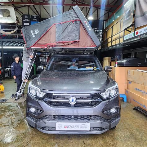 툴레 컨셉스토어 대전 렉스턴스포츠 4인용 루프탑텐트 아이캠퍼 스카이캠프 20 랩토라이너 할인프로모션