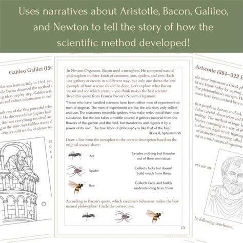 Scientific Method Workbook Classical Science For Homeschool Co Op