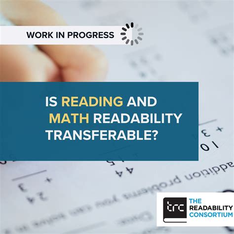 The Readability Consortium On Linkedin Were Excited To Share Progress