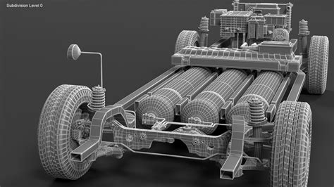 3d Elternative Fule Van Chassis Collection Model Turbosquid 1788911