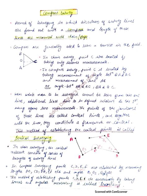 Compass Surveying And Traversing Pdf