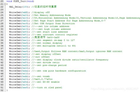 stm32f405rg开发板控制oled显示屏 stm32f405取模 csdn博客