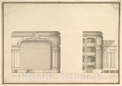 Art Print Workshop Of Giuseppe Galli Bibiena Elevation Of