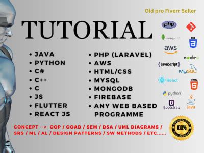 Teach Python Java Cpp C Sharp C R Javascript And Any Web Programming Upwork