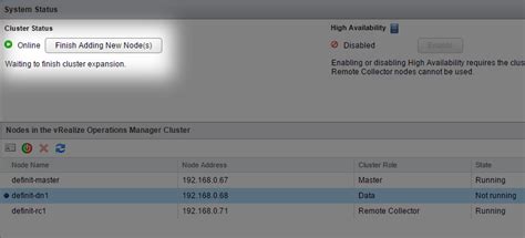 Adding And Removing VROps Nodes DefinIT