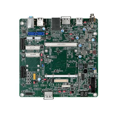 q7x 151 r d1 mini itx qseven carrier board · impulse embedded limited