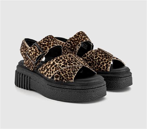 Clarks Originals Evamar Sandals Leopard Womens Sandals