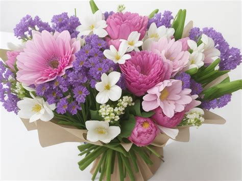 Blossoming Beauty Crafting Your Perfect Spring Flower Bouquet