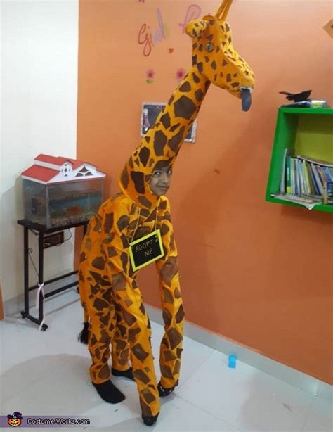 Giraffe Costume Homemade
