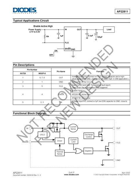 Black Ap22811aw5 7 Power Switch Ics Power Distribution Load Switch At ₹ 10 Piece In Noida