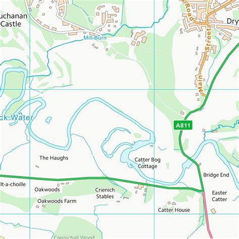 West Dunbartonshire Ns48 Map By Uk Topographic Maps Avenza Maps
