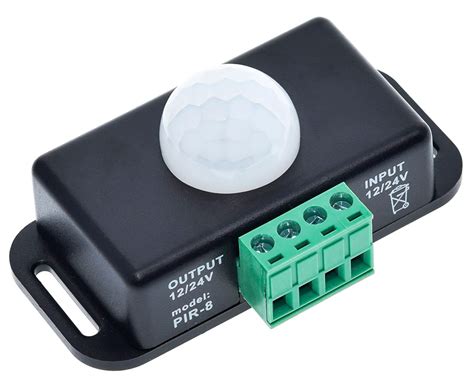 Dc 12v 24v 8a Pir Motion Sensor Switch Ir Infrared Detector Light