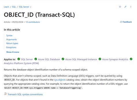 Fabric Warehouse Support For Objectid Functio Microsoft Fabric Community