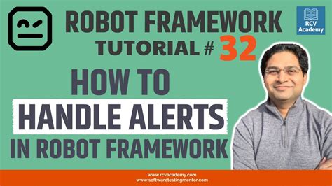 Robot Framework Tutorial How To Handle Alerts In Robot Framework YouTube