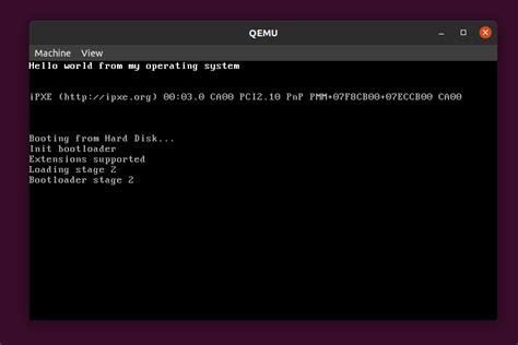 Github Oriolornaque Kn Simple Kernel That Prints Hello World Two Staged Bootloader