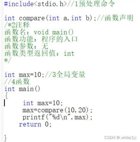 C源文件的组成有几部分？分别是什么？c的源文件是由什么组成 Csdn博客