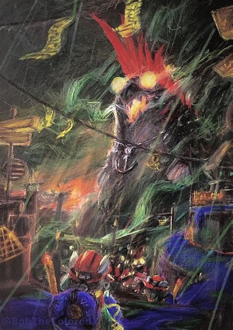 Inkling Chum Fish Stick And Cohozuna Splatoon And 1 More Drawn By