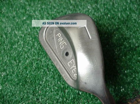 Rare Ping Eye 2 Stainless Steel Lob Wedge Square Grooves Black Dot