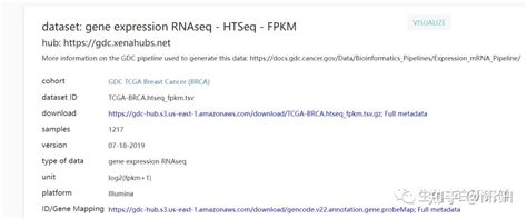 Tcga数据下载和处理 知乎
