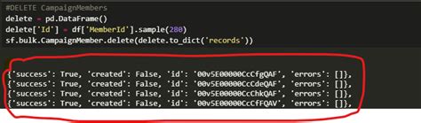 How To Get Deletecreate Results · Issue 381 · Simple Salesforcesimple Salesforce · Github