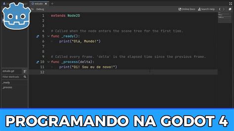 Aula 09 Programando Na Godot 4 Curso Começando Na Godot 4 Youtube