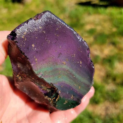 Rainbow Obsidian Rock
