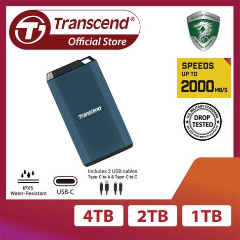 Promo Transcend External Ssd Esd C Tb Cicil X Jakarta Pusat Transcend Indonesia