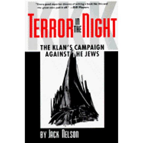 Terror In The Night The Klans Campaign Against The Jews Paperback