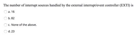 Solved The System Timer Systick Of An Arm Cortex M4