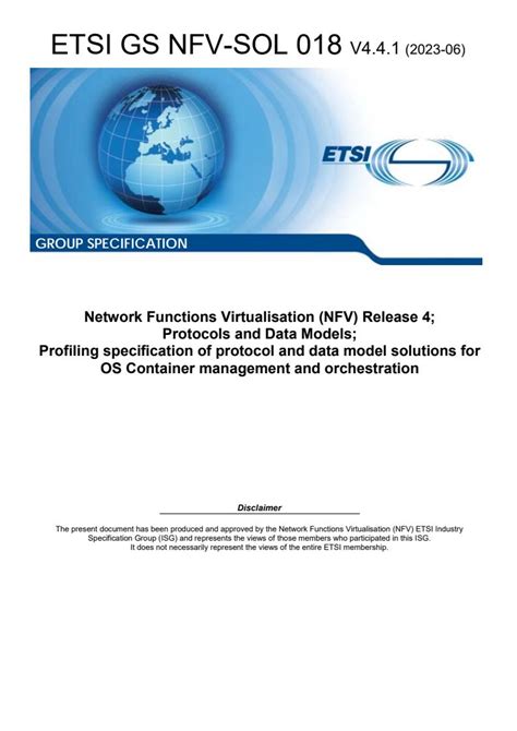 etsi gs nfv sol 018 v4 4 1 2023 06 network functions virtualisation