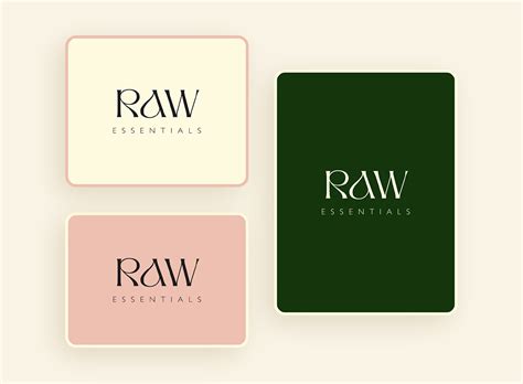 Raw Essentials Packaging Design Behance