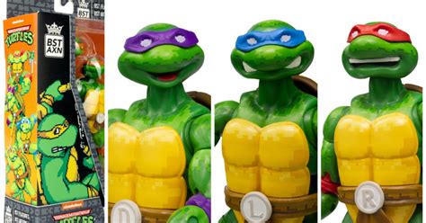 Tmnt Gets Pixelated With The Loyal Subjects New Gamestop Exclusives