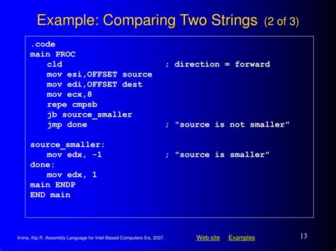 ppt assembly language for intel based computers powerpoint