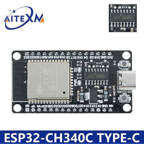 Esp32 Development Board Type C Usb Ch340c Wifi Bluetooth Ultra Low Power Dual Core Esp32 Devkitc