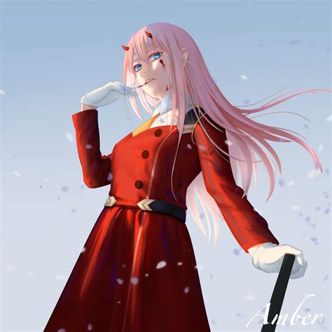 Zero Two Darling In The Franxx Drawn By Amberdl Danbooru