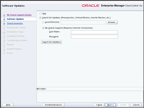 Remote Oracle Database Support Installing Oem 12c On Linux