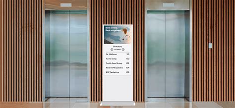 Digital Signage For Elevators A Versatile Tool For Communications And