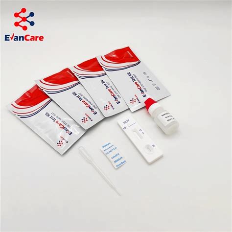 Test Hcv Test Antibody 1 Step Hcv Antibody Rapid Test Kit China