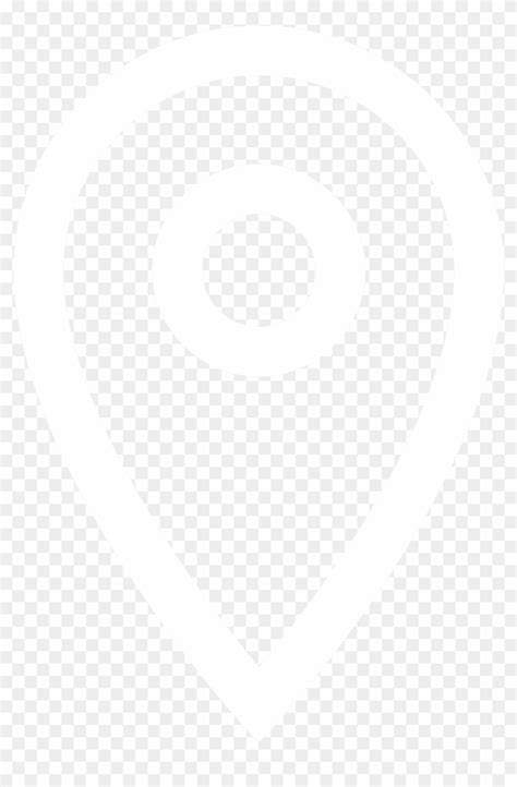 Icono De Ubicación Png Blanco Ubicación Marcado Ag Pin Iconos