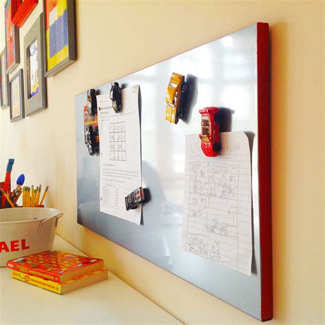 How To Make Magnetic Board How To Make A Simple Magnetic Knife Board