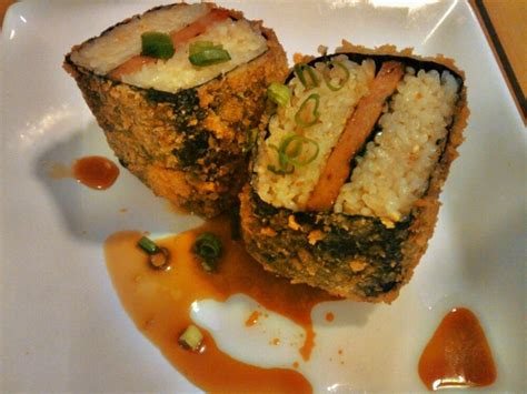 Deep Fried Spam Musubi Hawaiian Food Recipes