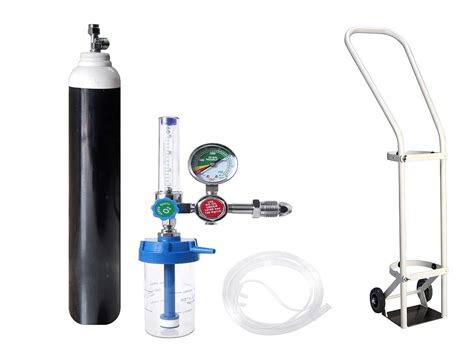 Vitika Oxygen Cylinder 1500 Liter Oxygen Cylinder With Flowmeter Oxygen