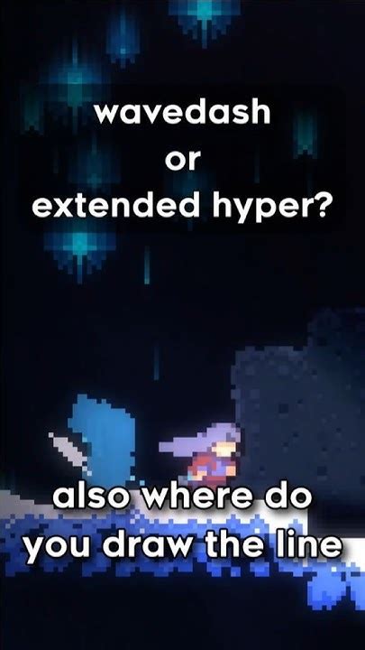 Difference Between Wavedash And Hyper Celeste Celestegame Youtube